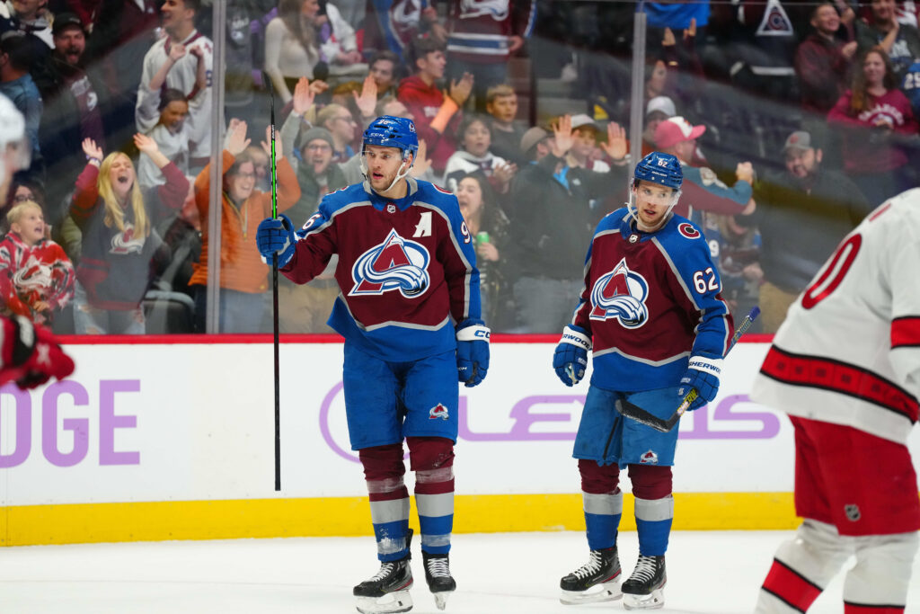 Avs' special teams secure 4-1 win over Hurricanes - DNVR Sports